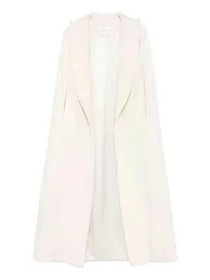 VESTIAIRE D'UN OISEAU LIBRE A-line Cape - White