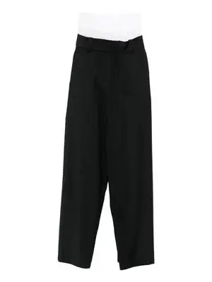 VESTIAIRE D'UN OISEAU LIBRE Elasticated-Waistband Trousers