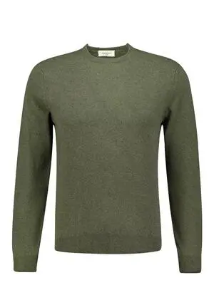PIACENZA CASHMERE 1733 Cashmere Crew-neck Sweater - Green