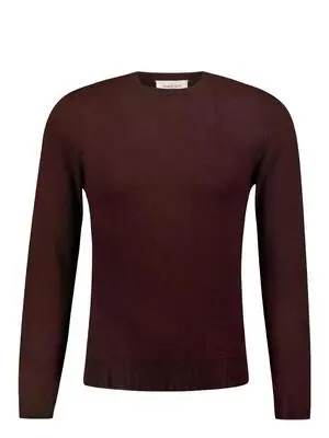 PIACENZA CASHMERE 1733 Cashmere Crew-neck Sweater - Red