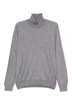 GRAN SASSO Turtleneck Sweater - Grey