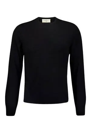 PIACENZA CASHMERE 1733 Cashmere Crew-neck Sweater - Black