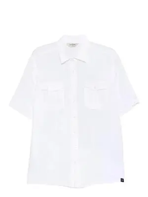 GRAN SASSO Linen Shirt - White