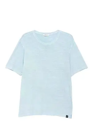 GRAN SASSO Mélange-effect T-shirt - Blue