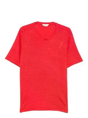 GRAN SASSO Mélange-effect T-shirt - Red