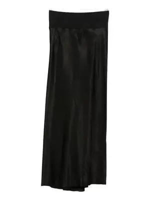 Rick Owens Bias-cut Skirt - Black