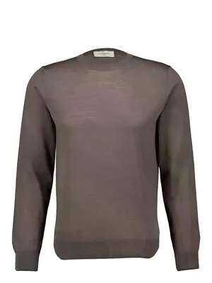 PIACENZA CASHMERE 1733 Virgin Wool Jumper - Brown
