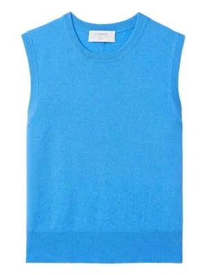 LA LIGNE Liam Cashmere Tank - Blue