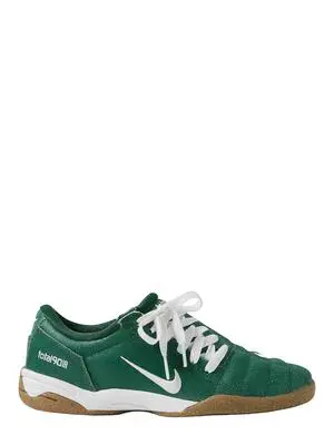 Nike Total 90 Cracked-leather Sneakers - Green