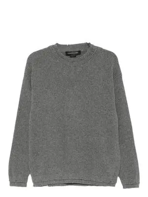 FEDERICO CINA Ribbed Wool Sweater - Grey