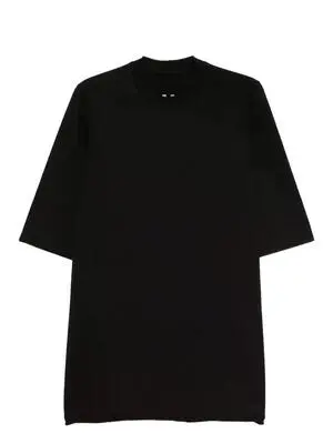 Rick Owens Short-sleeve Organic-cotton T-shirt - Black