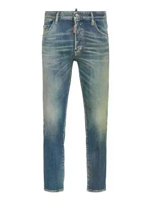 Dsquared2 Sandy Wash Skater Jeans - Blue