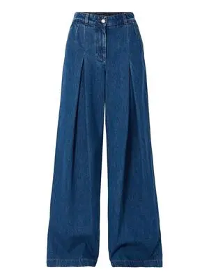 Dolce & Gabbana High-rise Wide-leg Jeans - Blue