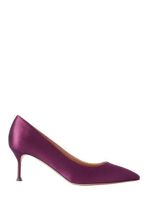 AQUAZZURA Purist 65 Satin Pumps - Purple