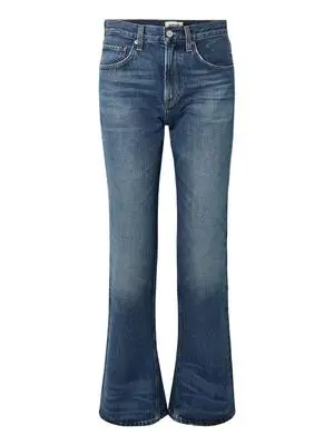AGOLDE AGOLDE Kick Boot Mid-Rise Bootcut Jeans Dark Denim