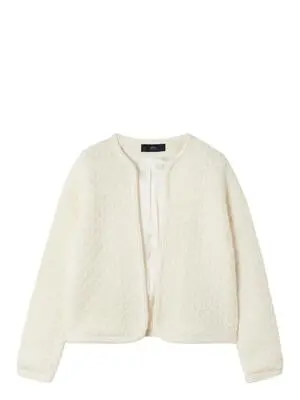 Arch4 The Tate Organic Cashmere Cardigan - Ivory
