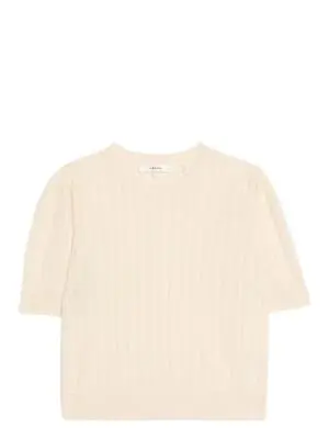 FRAME Ladder Pointelle Cashmere Sweater
