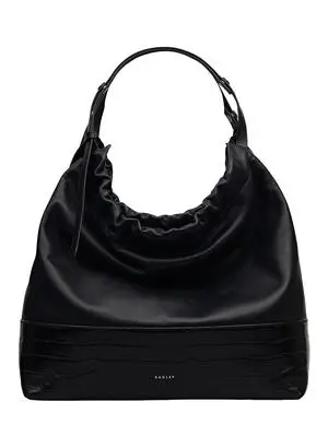 RADLEY The Portobello Large Drawstring Shoulder Bag Black