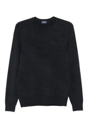 DRUMOHR Crew-neck Wool Sweater - Grey