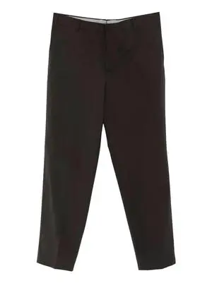 PT TORINO Zip Fly-fastening Trousers - Brown