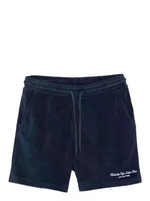 SPORTY & RICH Drawstring Shorts - Blue