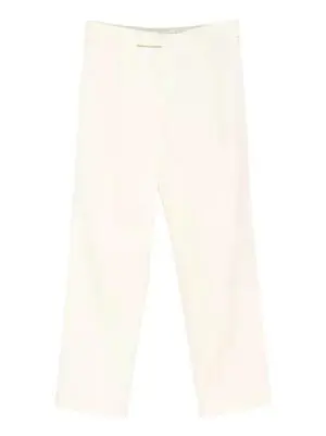 PT TORINO Pleated Wool Trousers - Neutrals