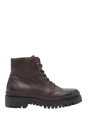 Marc O'polo Lace-up Biker Boots - Brown