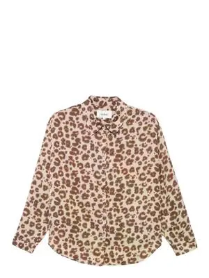 Ba&sh Leopard Print Button-down Shirt - Neutrals