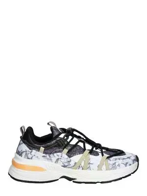 Desigual Floral Print Low-top Sneakers - Grey