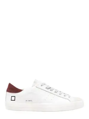 D.a.t.e. Hill Low Suede Panelled Sneakers - White