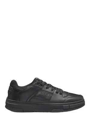 Hugo Leather Sneakers - Black
