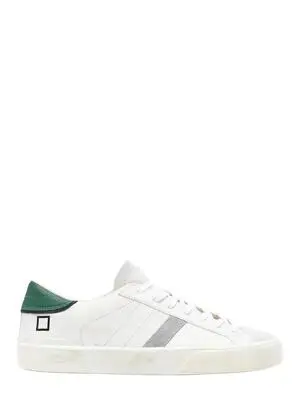 D.a.t.e. Hill Low Leather-panel Sneakers - White