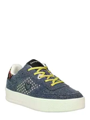 Desigual Denim Sneakers - Blue