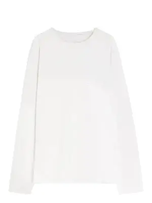 LEMAIRE Patch-pocket Long-sleeve T-shirt - White