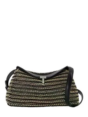 TOTEME T-lock Pouch Shoulder Bag - Black