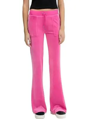 Juicy Couture Flap-pocket Drawstring Trousers - Pink