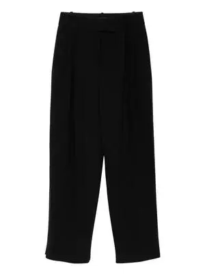 Giorgio Armani Pleated Trousers - Black