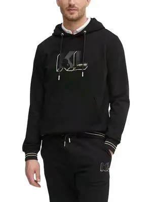 Karl Lagerfeld Logo-detail Hoodie - Black