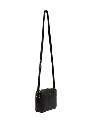 JOOP! Check-pattern Crossbody Bag - Brown