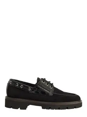 GIUSEPPE ZANOTTI Rivaux Lace-up Shoe - Black
