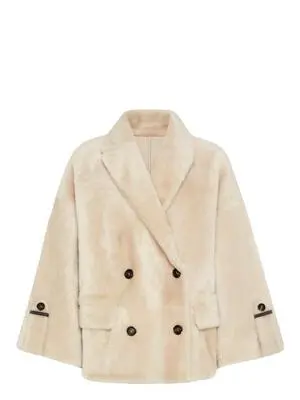 BRUNELLO CUCINELLI Shearling Reversible Outerwear