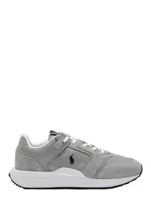 Polo Ralph Lauren Train 89 Panelled Mesh Sneakers Grey