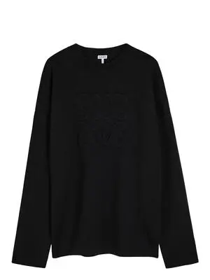 LOEWE Anagram Wool-Blend Sweatshirt