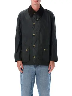 Barbour Ashby Sylkoil Waxed Jacket - Green
