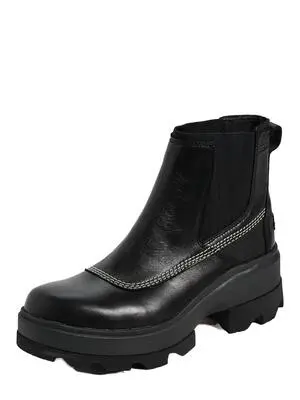 Sorel Joan Chelsea Boots - Black/bleached Ceramic