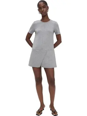 THE GARMENT Mini Dress - Grey Melange
