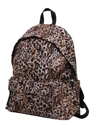 A BATHING APE Wild Leopard Pattern Daypack - Beige