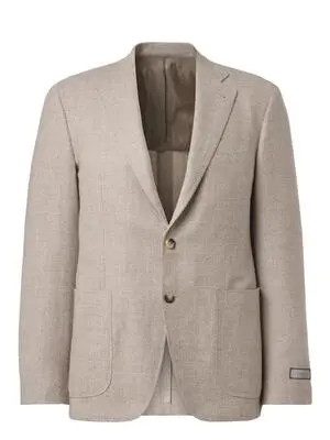 Canali Kei Wool Blazer - Grey