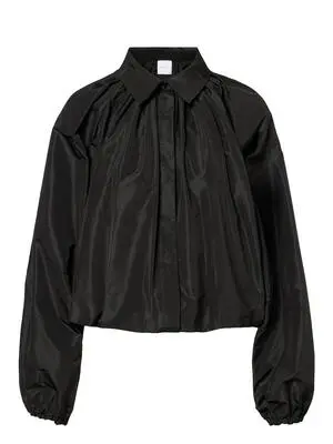 PATOU Bubble Faille Blouse - Black