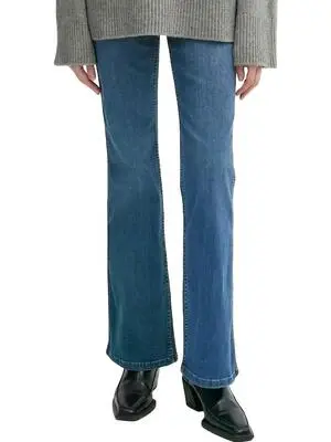 GESTUZ Logo-patch Jeans - Blue